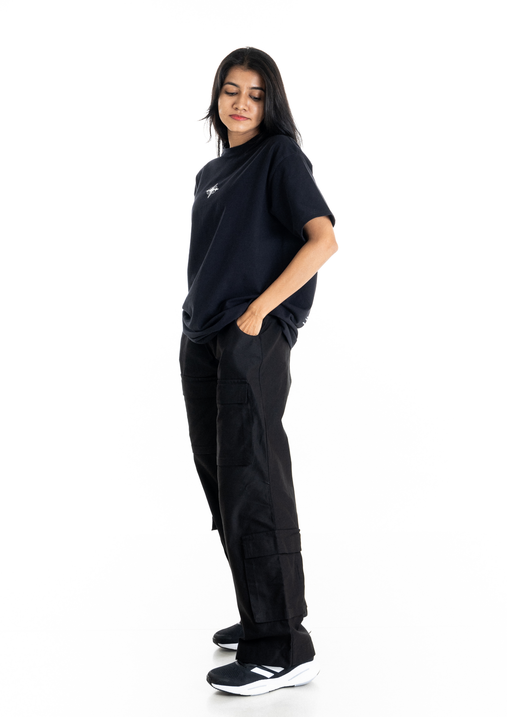Black - Unisex Multi Pocket Cargo Pant – TheCatalyst